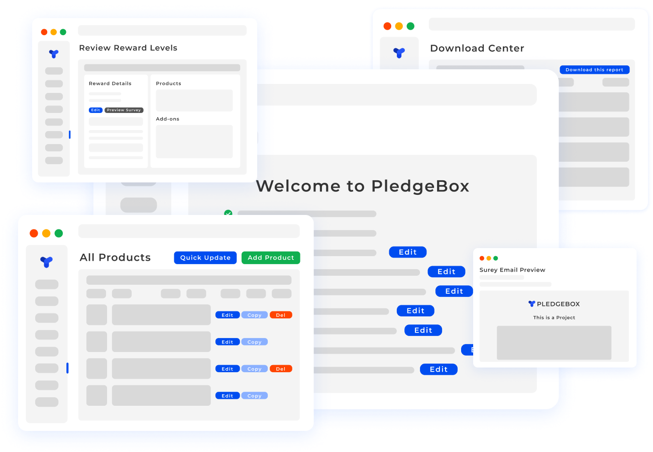 Pledge Manager Pledgebox